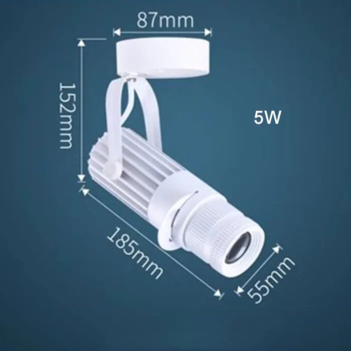GY светодиодный театральный прожектор Белый, white ceiling 5W, 3000K soft white