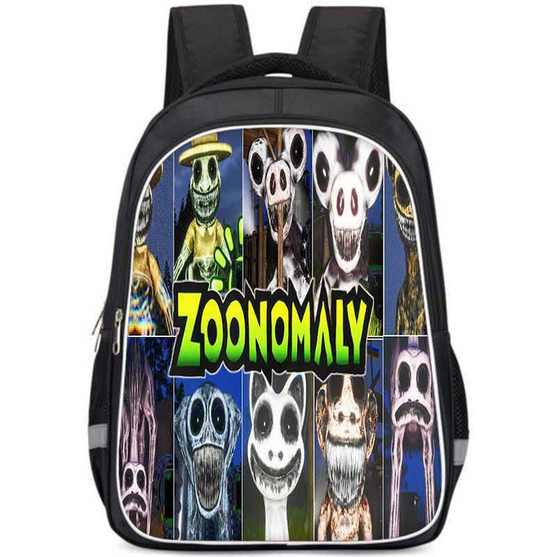 Oxford Zoonomaly рюкзак для детей из оксфордской ткани, большая вместимость, школьная сумка, стиль L-большой