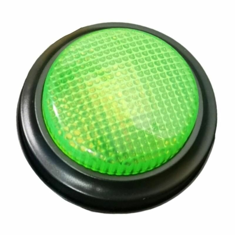 4 интерактивные кнопки со светом и звуком, - Записывающее устройство для заметок зеленого цвета