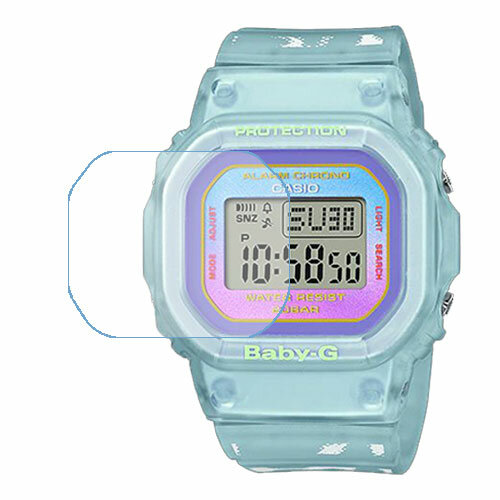 Скрин Мобайл защитный экран для часов Casio GBD-H1000-1A4 из нано стекло 9H