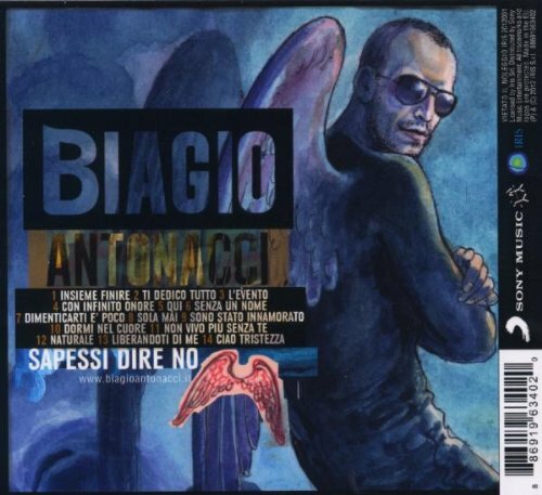 Диск Biagio Antonacci - Sapessi dire no (1 CD) — фото 1