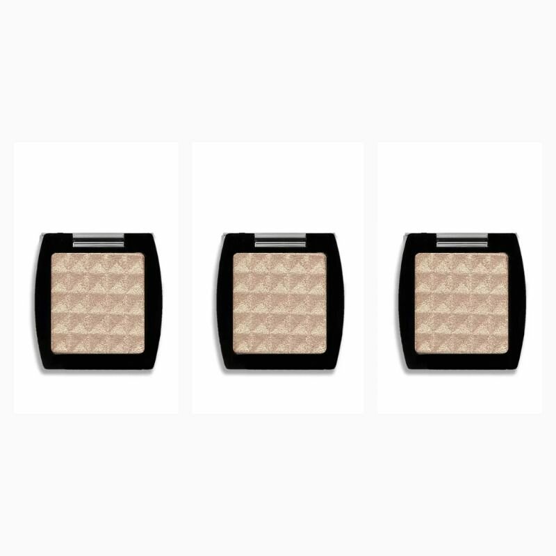 Farres cosmetics Тени для век перламутровые №43 бежевый, 3 шт