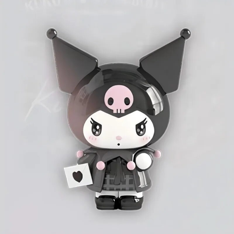 MINISO Санрио Куроми и Мелодия Фигурки-сюрприз Черный, Heart Beating Memory