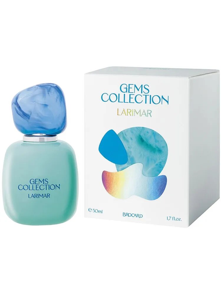 BROCARD Драгоценные Камни "Ларимар" туалетная вода женская 50 мл