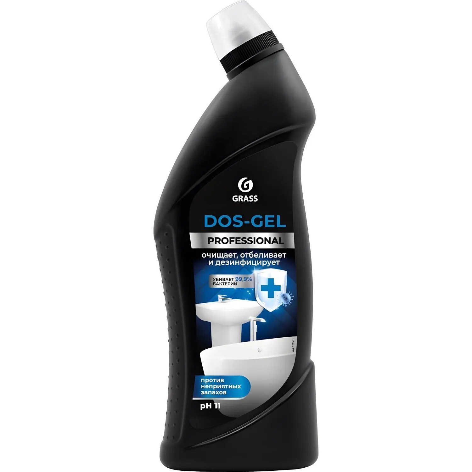 Профхим сантех щел д/комплекс уборки, отбел/дез-эф Grass/DOS Gel PROF, 0.75л