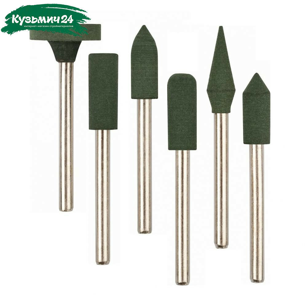 Насадки резиновые полировальные FIT 6 штук 36923