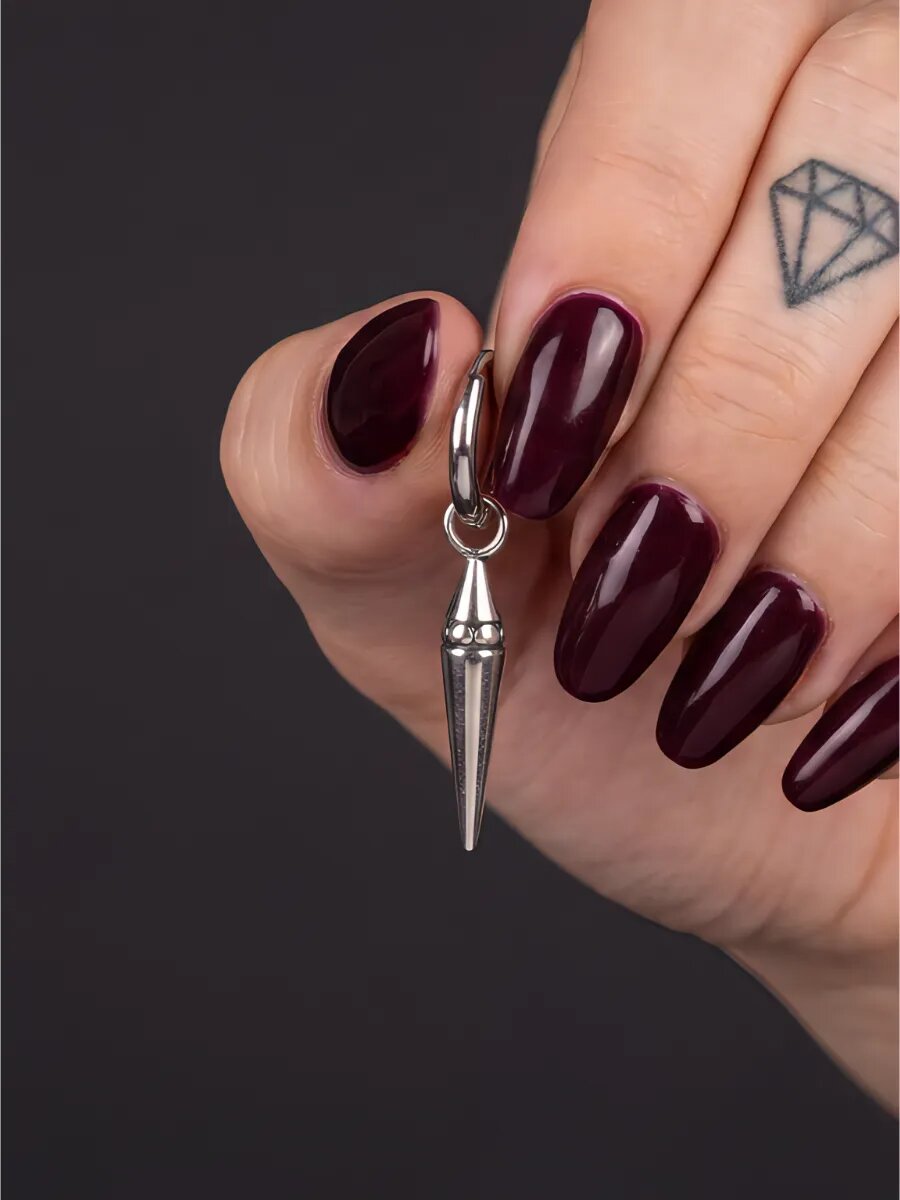 Моносерьга SILVER CLAW, славянский оберег