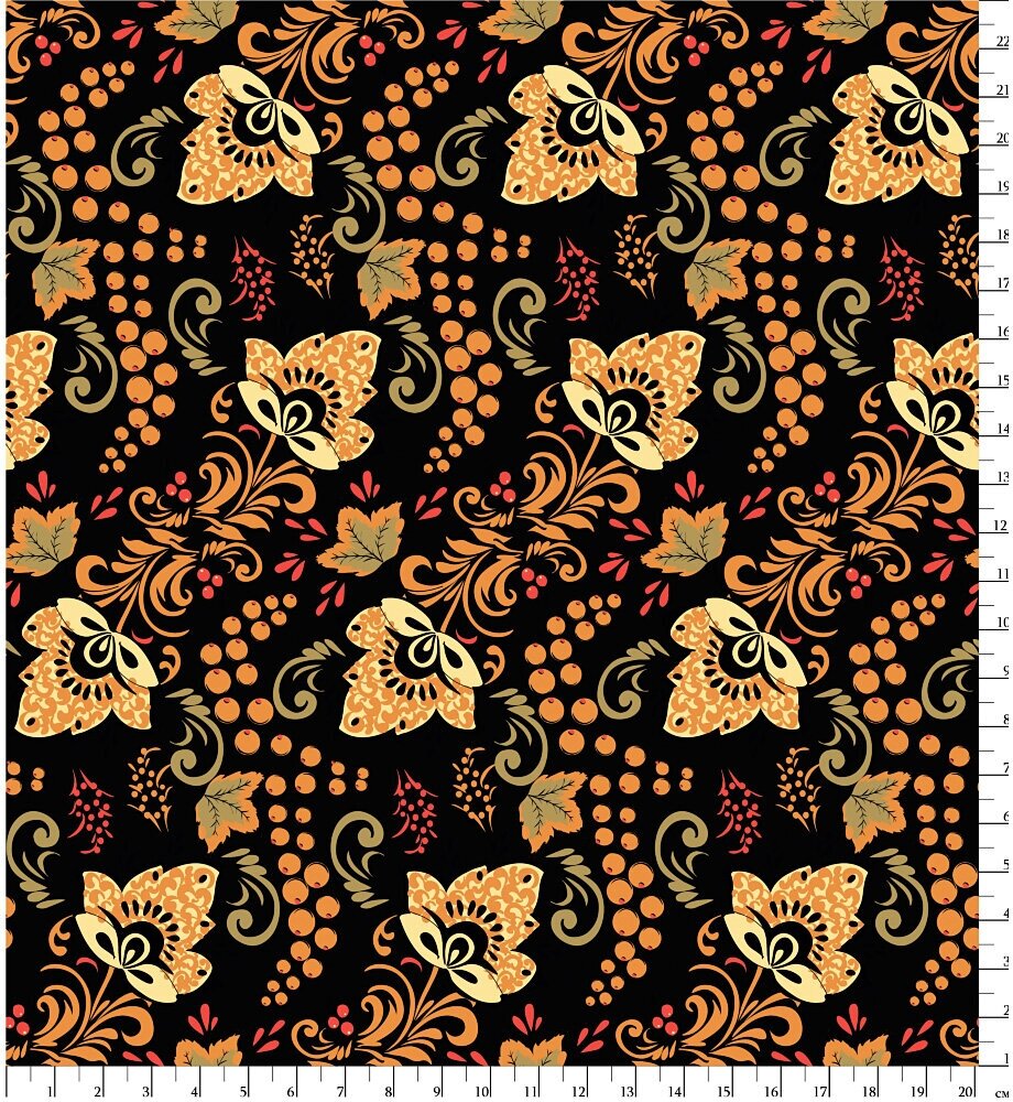 Русские традиции фасовка 50 x 55 см 110 г/кв. м ± 5 100% хлопок РТ-12 черный