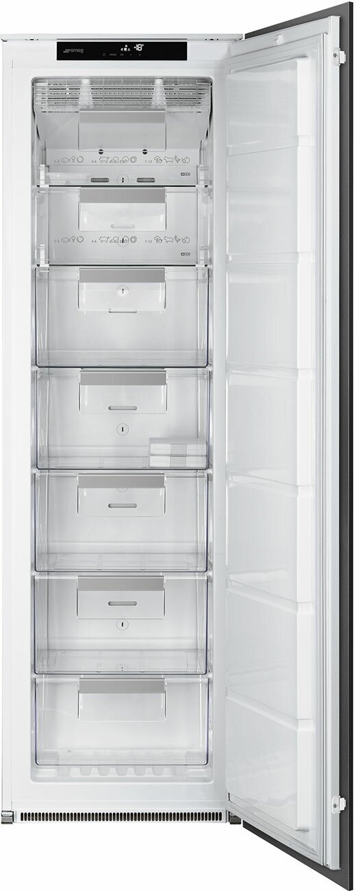 Встраиваемая морозильная камера Smeg S8F174NE, No Frost, 216 л
