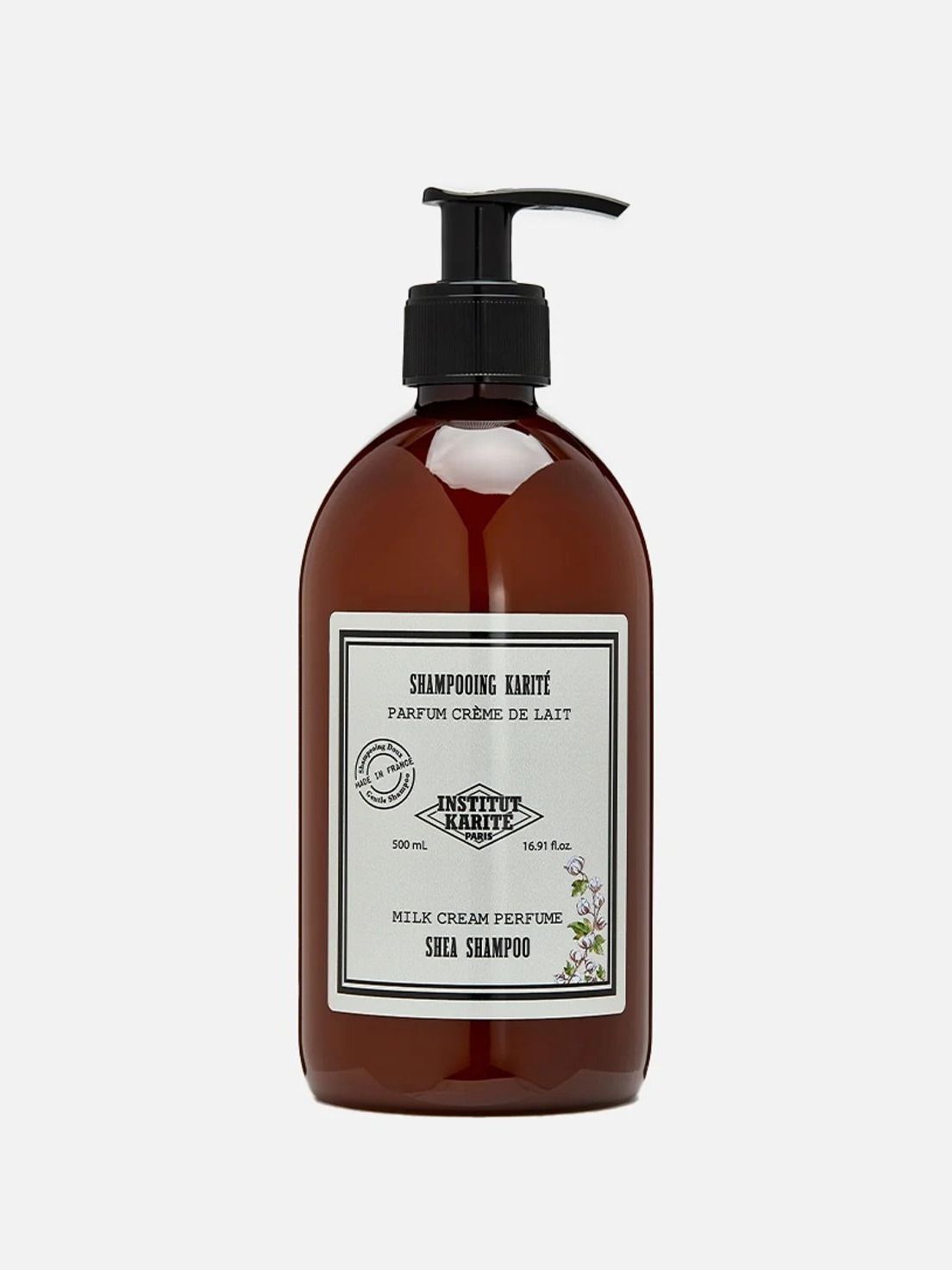 Шампунь Institut Karite Milk Cream Shea Shampoo с маслом ши восстановление и питание, 500 мл