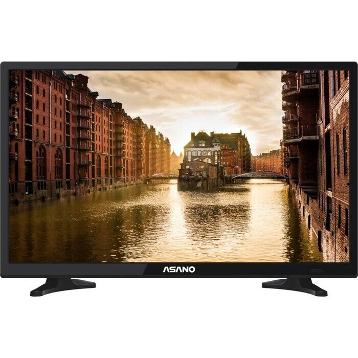 Asano Телевизор 24 Asano 24LH1010T LED, HD 1366x768, черный