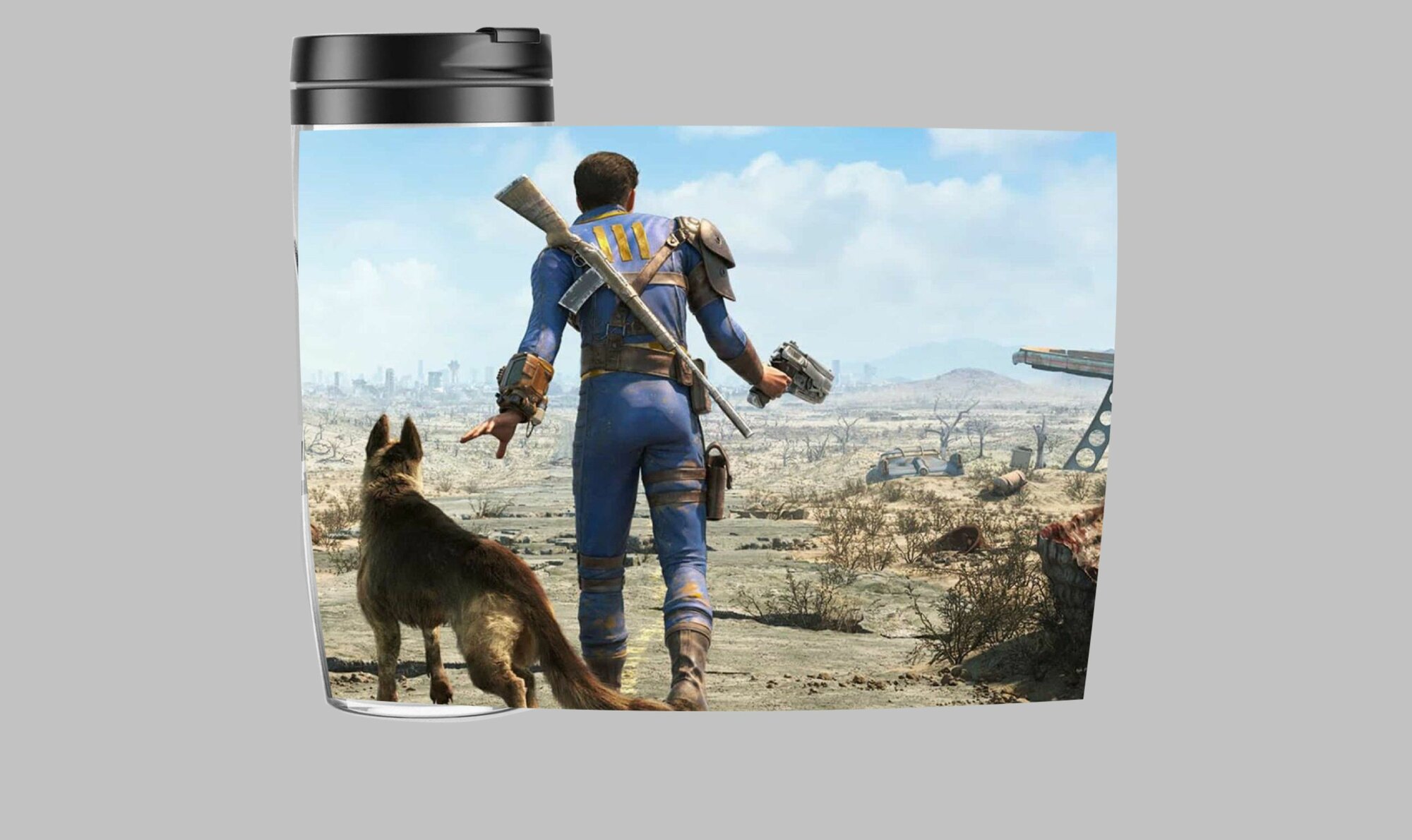 Термостакан с принтом "Fallout", Фоллаут