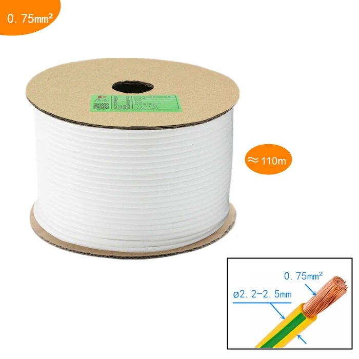 Маркировочная трубка ПВХ Supvan 0.5-10 мм² 0.75 sq. mm - 110m