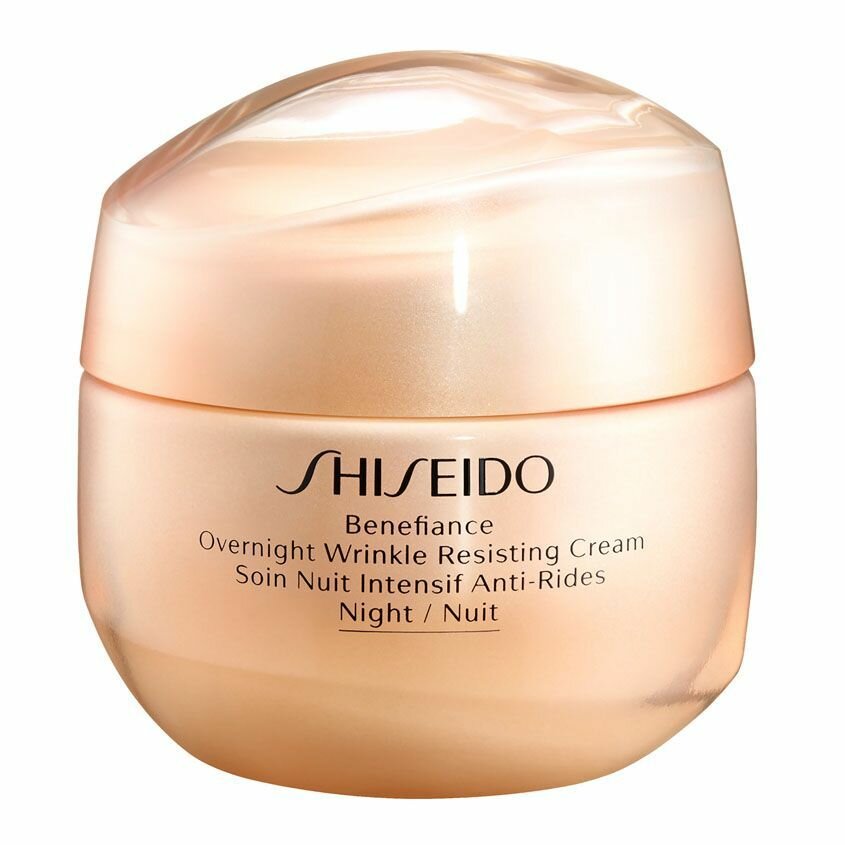 SHISEIDO Ночной крем, разглаживающий морщины Benefiance, 50 мл