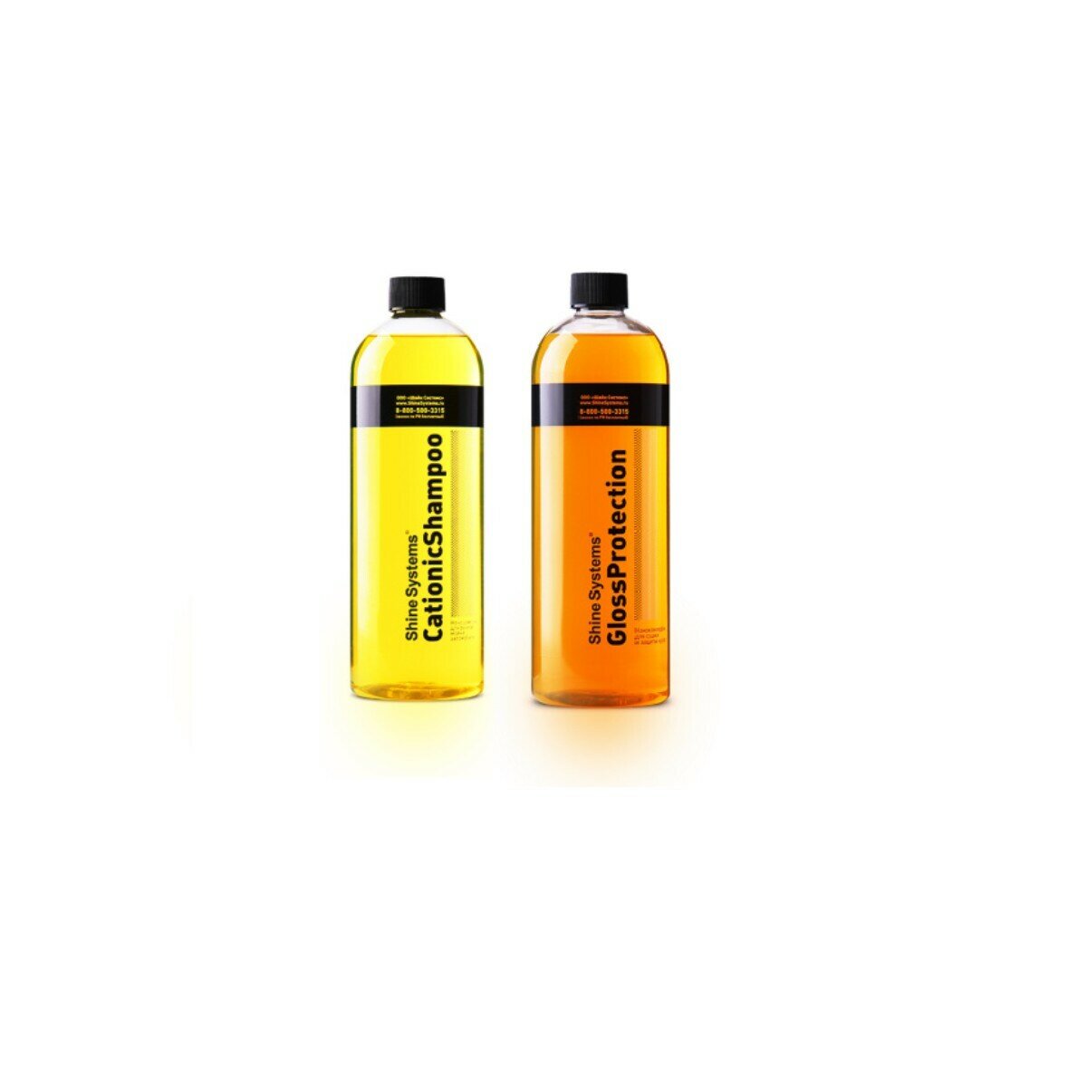 Набор для мойки кузова с блеском CationicShampoo+GlossProtection
