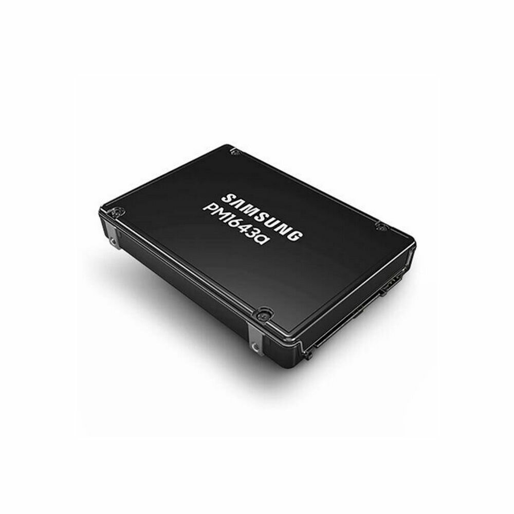 Серверный SSD Samsung PM1643a 7.6 TB 2.5", 2100/2000 MB/s, 450k/90k IOPS, SAS 12 Гб/с, 1DWPD (5Y)