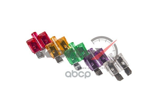 Предохранитель плоский ATO с индикатором LED 35A (упаковка 10шт) KORTEX арт. K-FTL35A/10