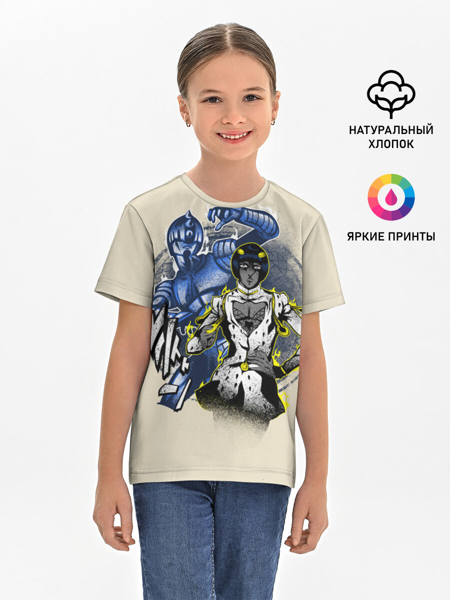 Футболка хлопковая детская JoJo Bizarre Adventure