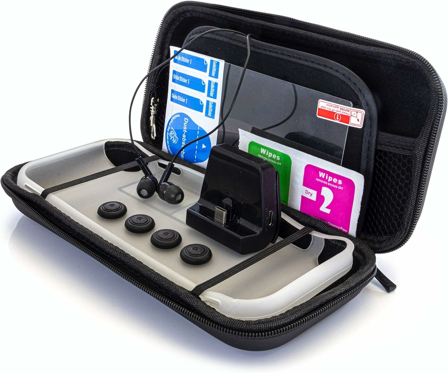 Комплект аксессуаров Gamefitz 11 в 1 для Nintendo Switch Lite