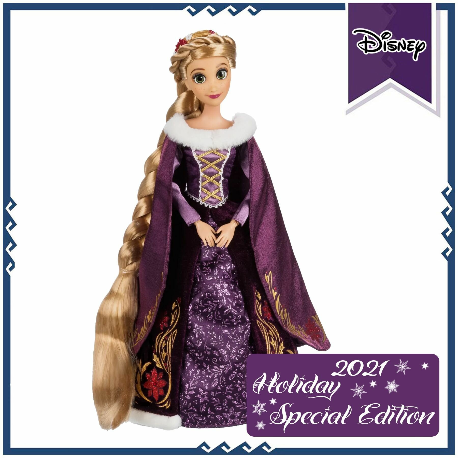 Классическая шарнирная кукла Дисней поющая Эльза Холодное сердце Disney