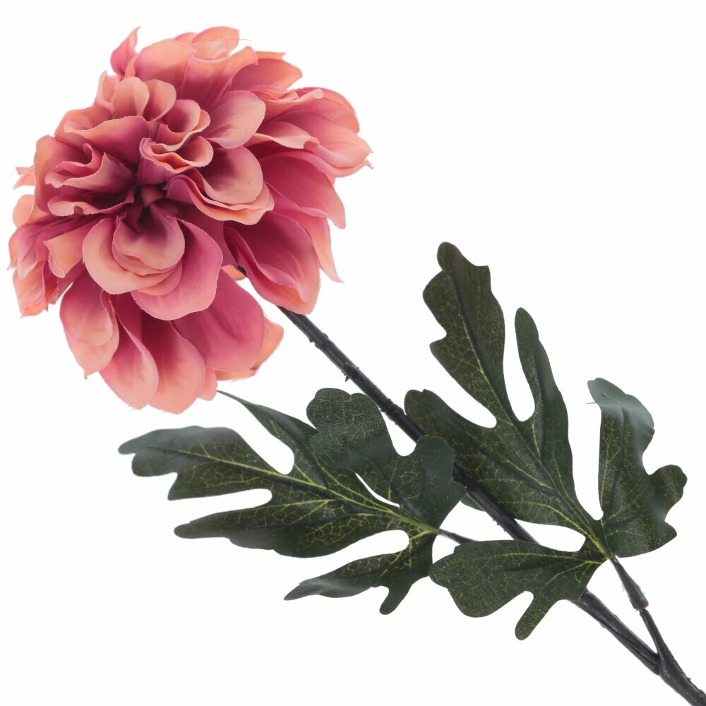 Цветок искусственный Георгин, 17х11х76 см KSM-814075