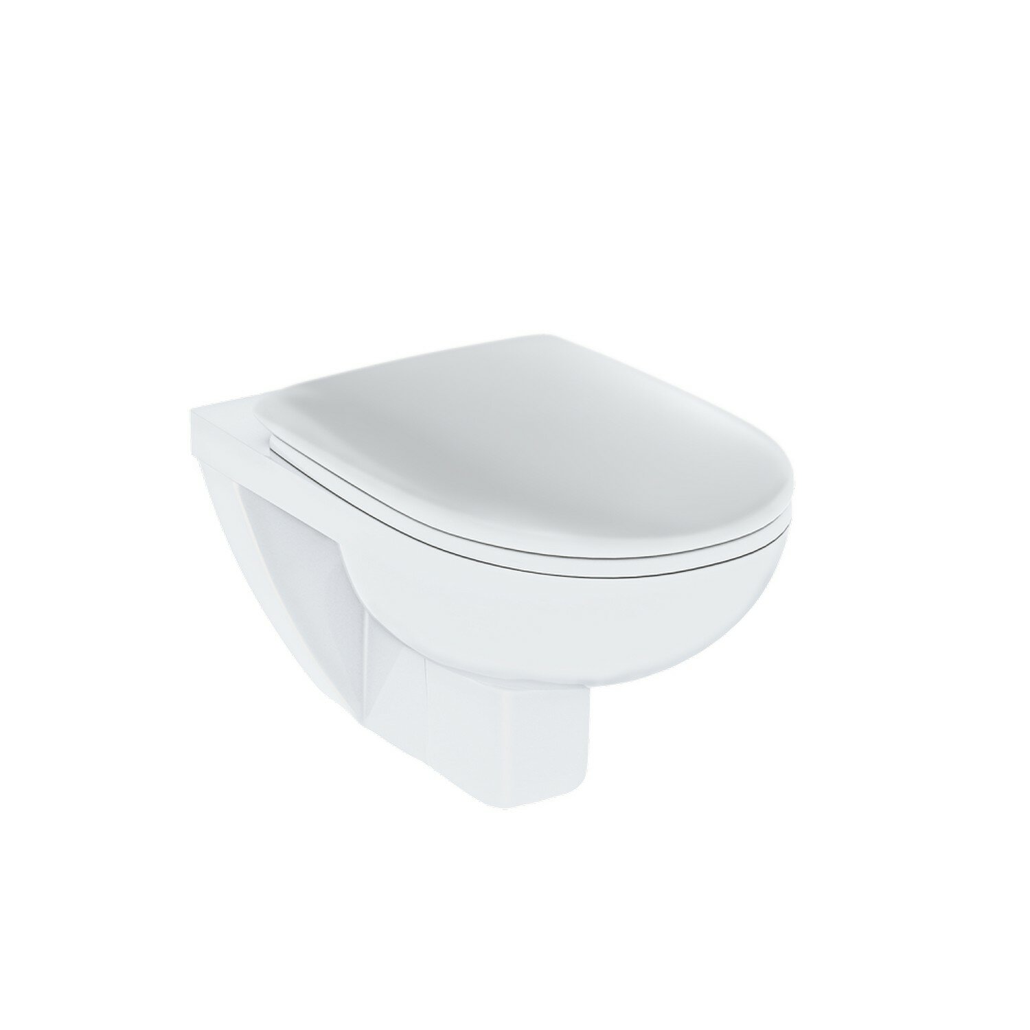 Унитаз подвесной "Элеганс люкс" дюро м/лифт быстросъемн белый (Rosa)