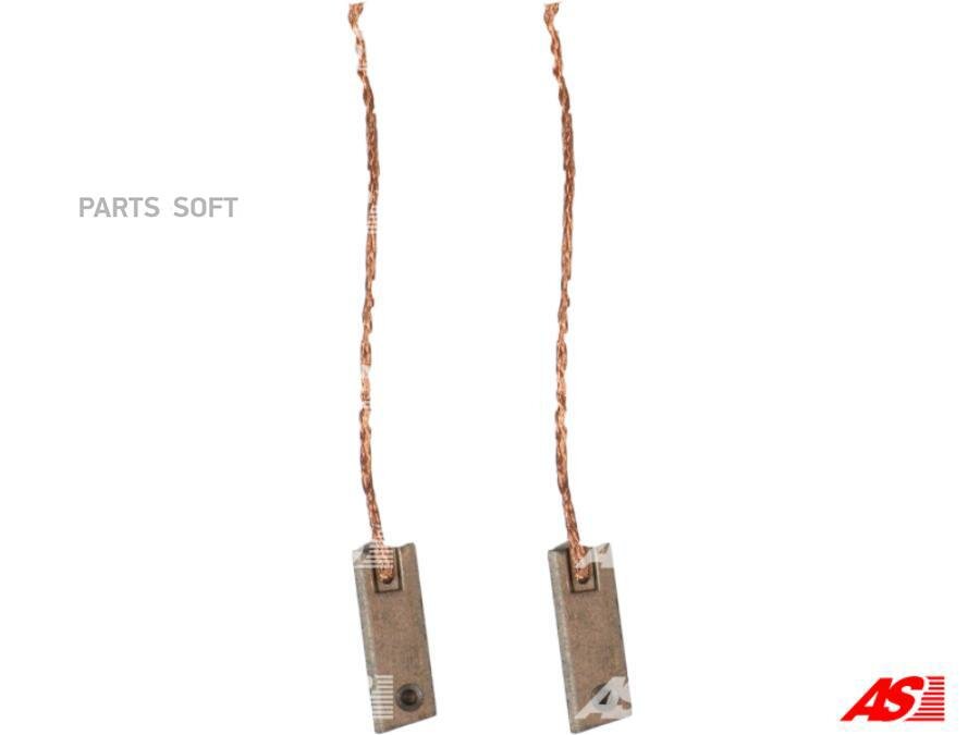 Комплект щеток стартера/генератора AS-PL: A2002, A3243S, A5034, DAIHATSU: 2704064052000, DENSO: 1002102760, 1210000950, FORD: 7275999, 91AB10300SA, 91FF10300JB, HONDA: 31100P04G034, 31 AS AB5006 | цена за 1 шт