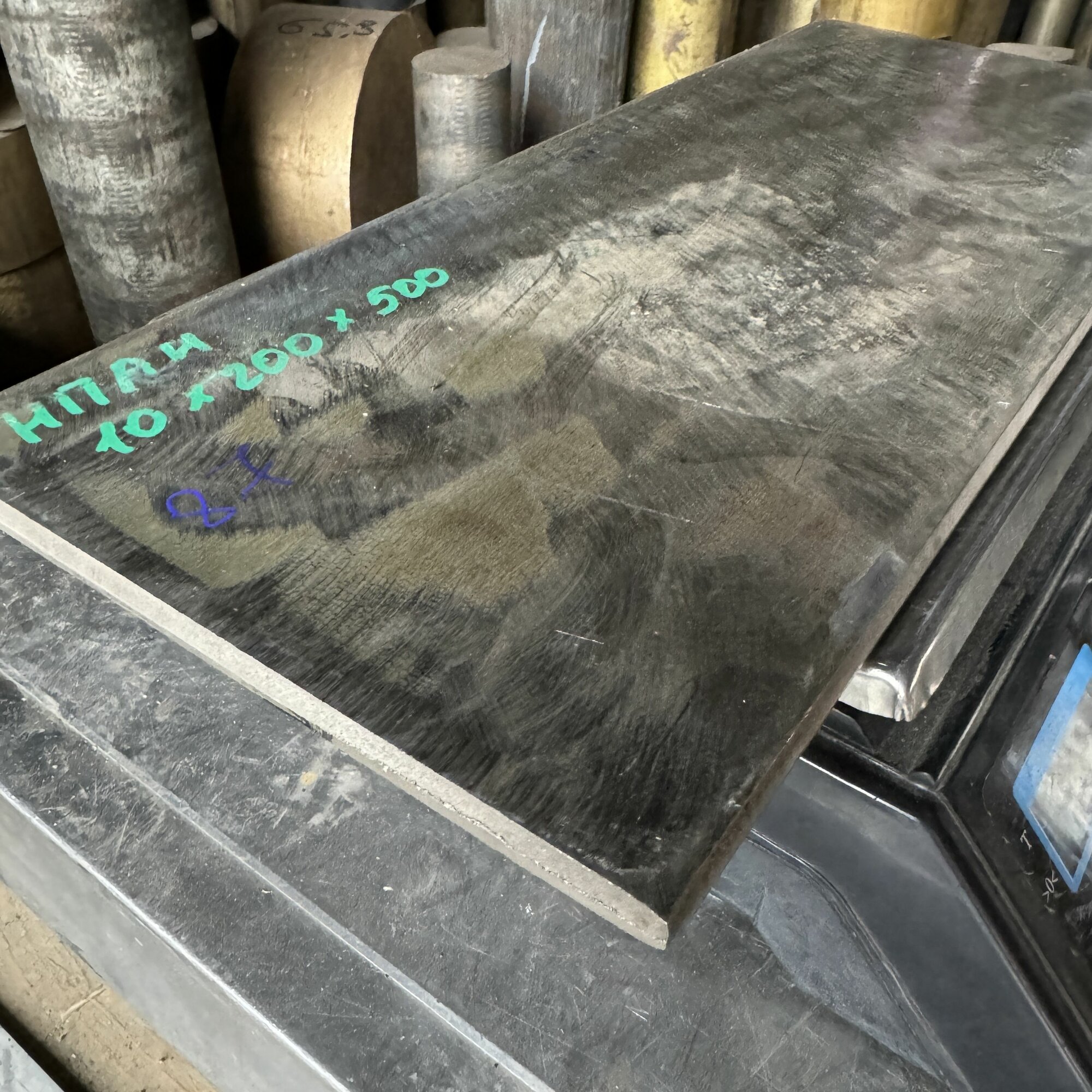 8.7кг анод никелевый 10x500x200 лист Н1 чистый из никеля плита для гальваники чушка