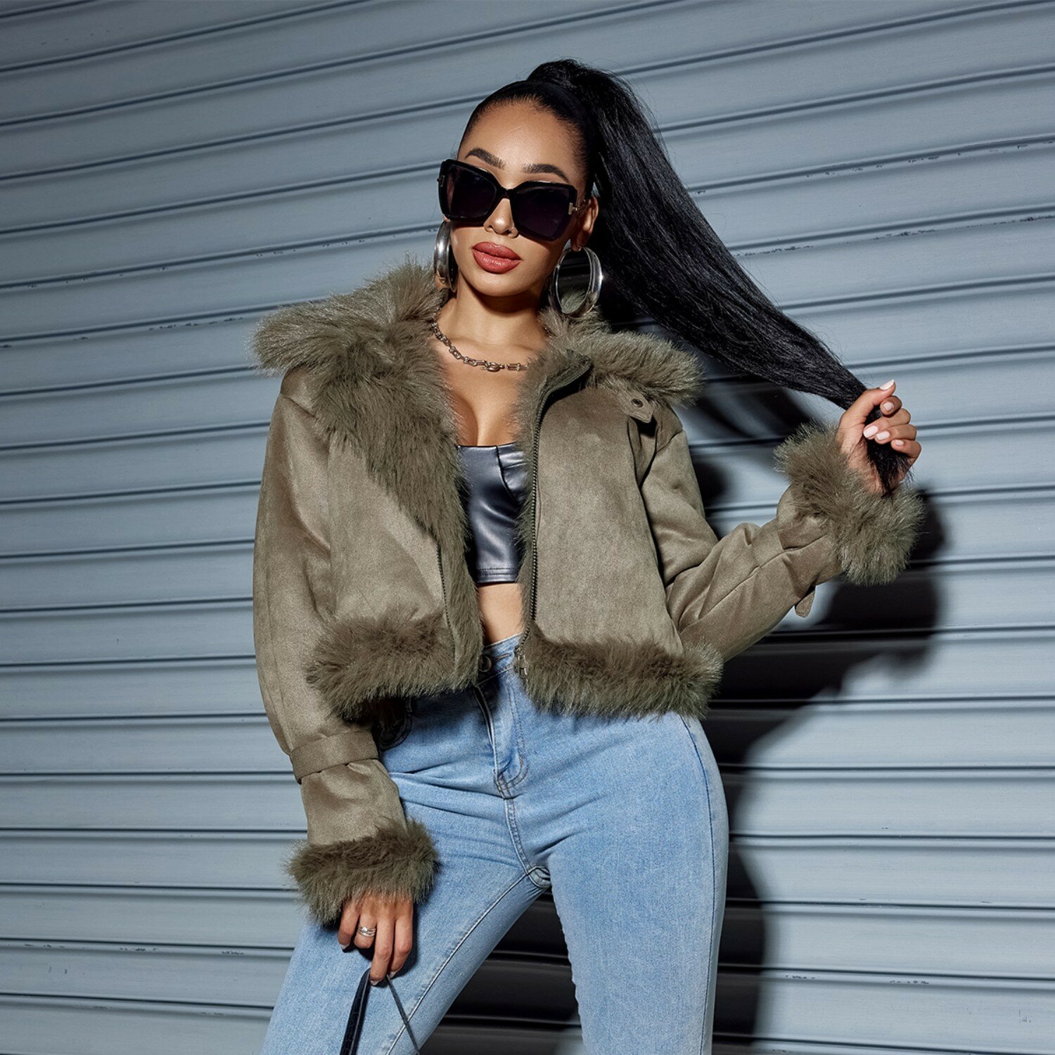 Куртка кожаная