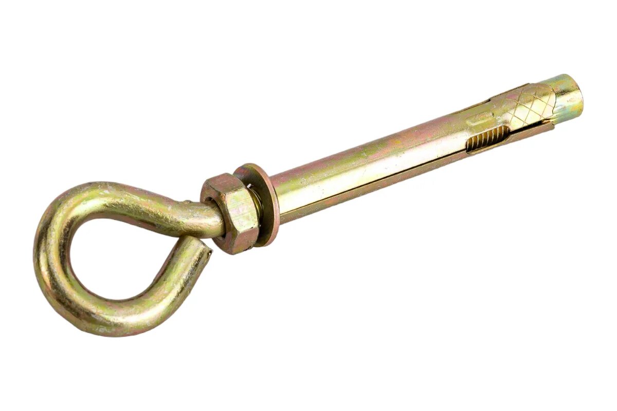 Анкерный болт с кольцом металлсервис М12x100 1 шт - крепежный элемент для монтажа 1229390