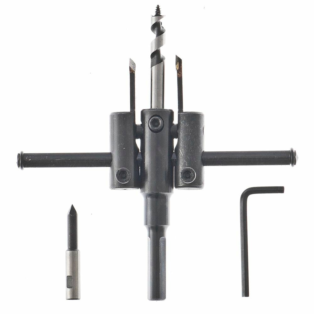 Сверло-балеринка по дереву регулируемое 30-120 мм