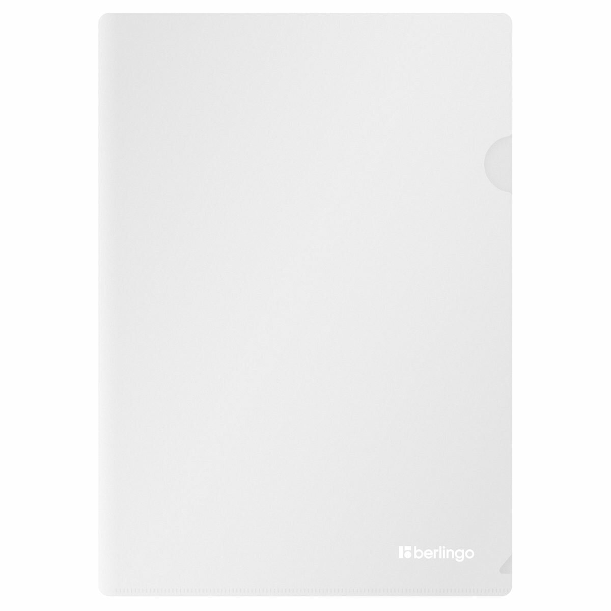 Папка-уголок Berlingo Soft Touch (А4, 200мкм, софт-тач) прозрачная (LFp_A4988), 12шт.