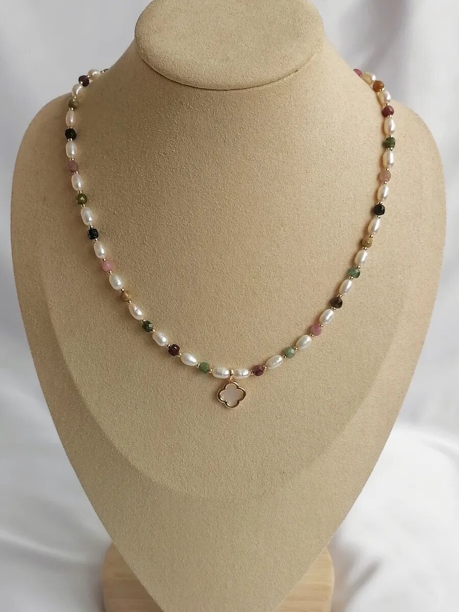 Колье, перламутр