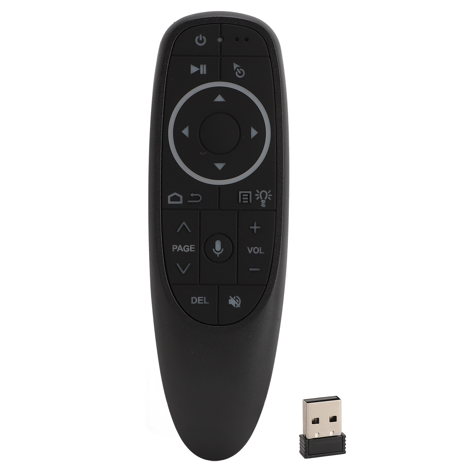 Пульт дистанционного управления Air Fly Mouse 2.4G RF с ИК-обучением, 6-осевым гироскопом, USB-приемником и Bluetooth для Android TV Box, HTPC, PCTV и ноутбуков.