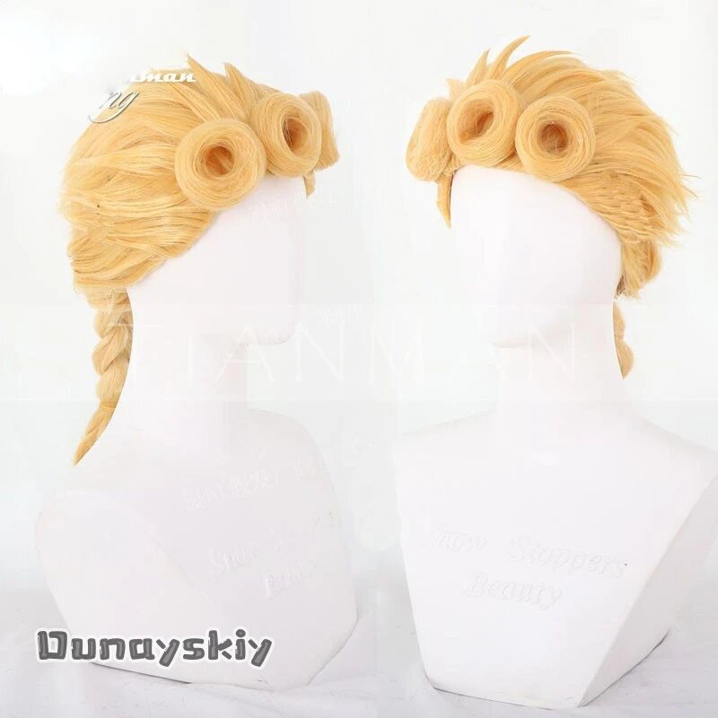 JO косплей костюм Giorno Giovanna розовый для женщин М, W1