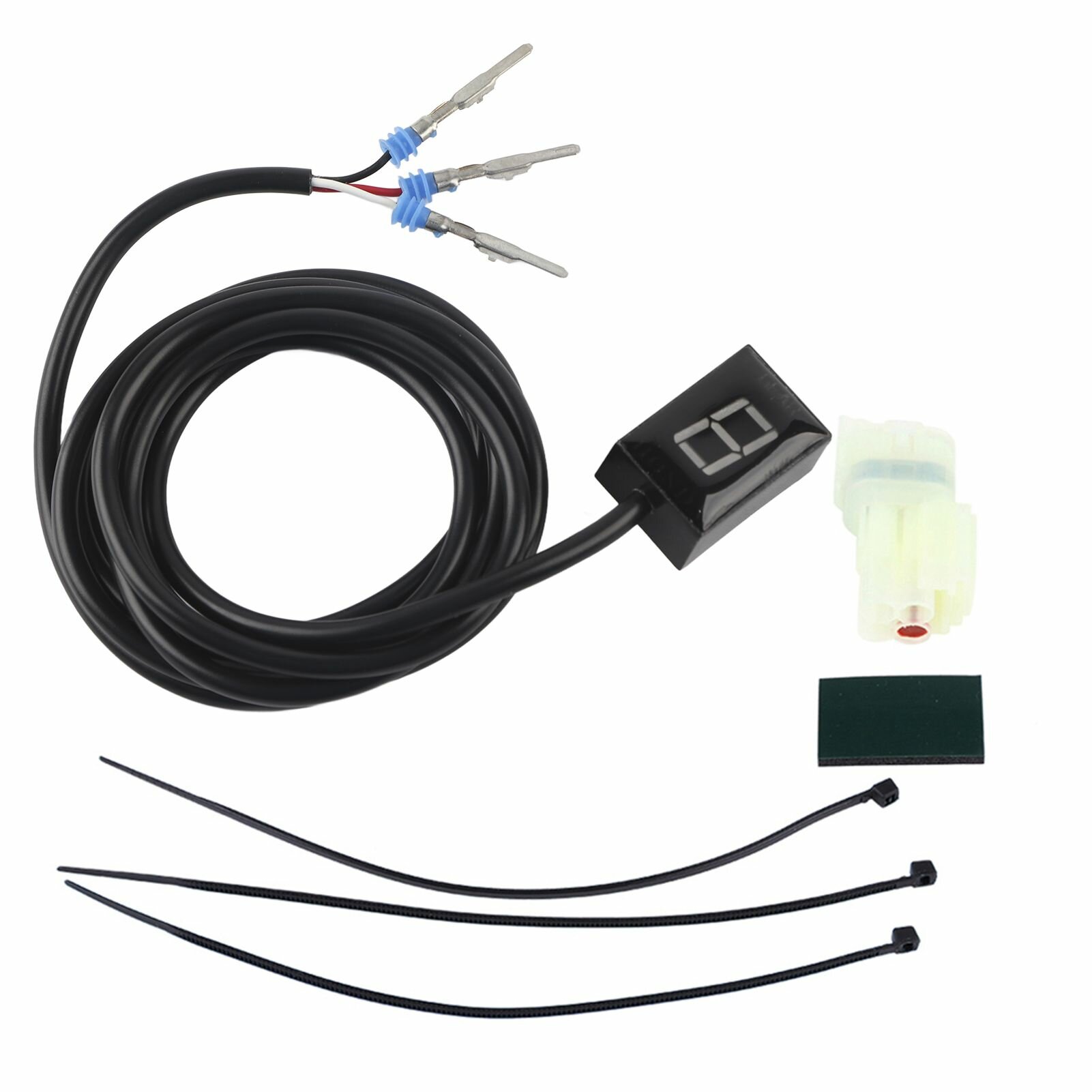 6-ступенчатый цифровой индикатор передач для мотоциклов Honda (красный)