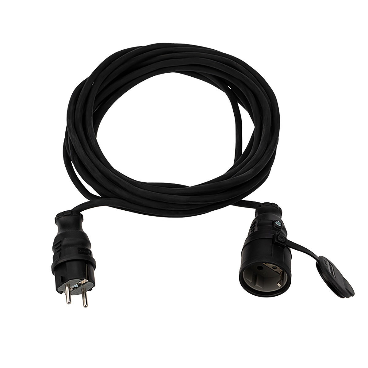 Удлинитель-шнур Rexant 11-7071, с вилкой и розеткой, 3 x 1,5 мм², 10 м, черный