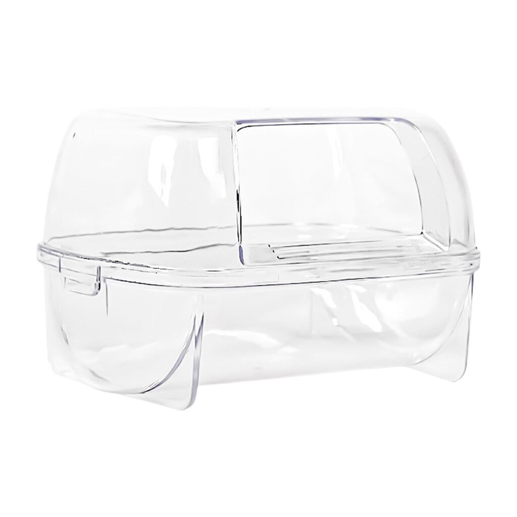 Пейзажный телевизор, ванная комната с хомячком