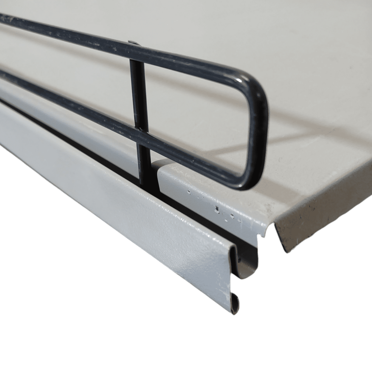 Ограничитель полки Северин 480x65 мм, 10 шт, черный