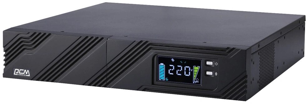 ИБП Powercom Smart King Pro+ SPR-1500 LCD 1200Вт 1500ВА, черный