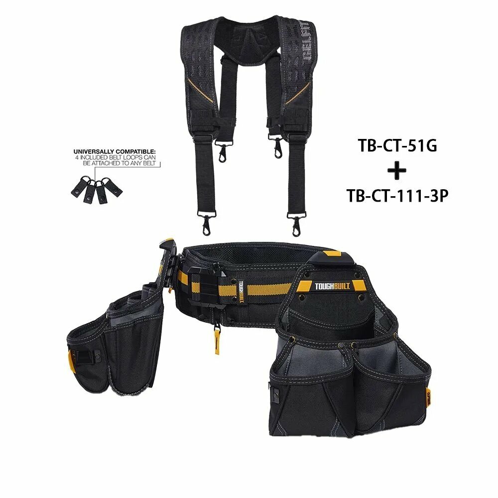 ToughBuilt TB-CT-111-3P+TB-CT-51G, комбинированный комплект