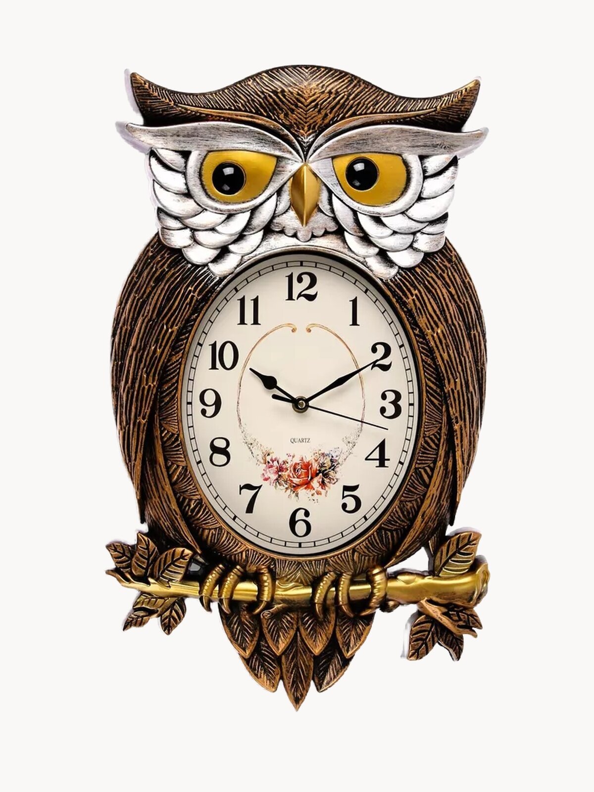 Часы настенные интерьерные детские «Символ мудрости», плавный ход, 32×51 см