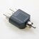 Аудиоадаптер 3.5 мм на 2RCA, черный
