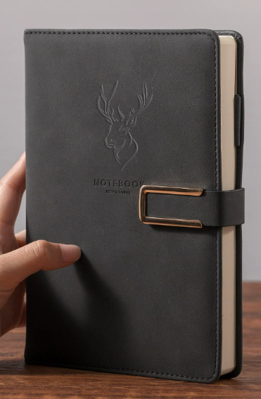 Подарочный блокнот Fashion Notebook, искусственная кожа, 360 листов, 21 см x 15 см