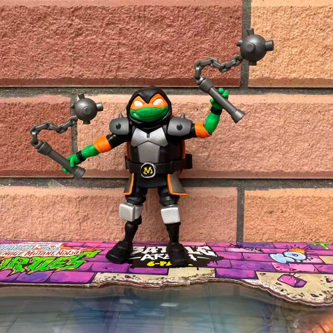 Bandai Tales of Teenage Mutant Ninja Turtles Фигурки Черепашки-ниндзя 4,5 см Michelangelo