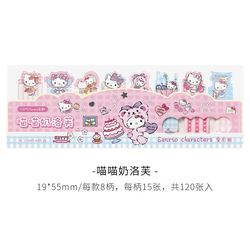 Блокнот для заметок с отрывными листами и мультяшным рисунком, бумага для заметок в девичьем стиле, стикеры, креативные закладки в японском стиле, индексные наклейки.