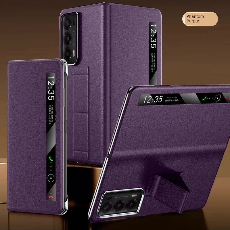 Официальный чехол для Xiaomi MIX FOLD — цвет Phantom Purple, полная защита, ударопрочный с подставкой