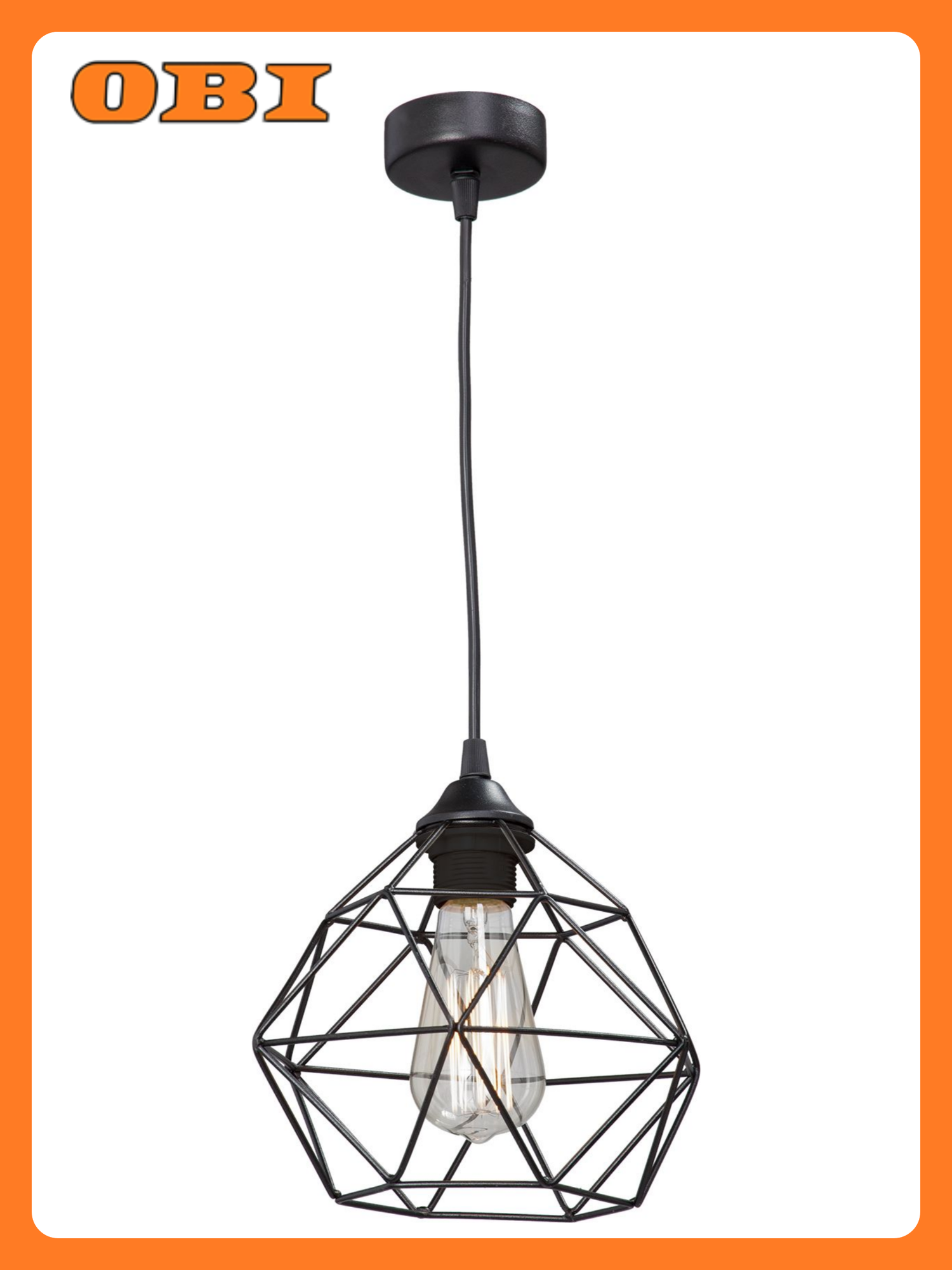 Подвес Vitaluce V4258-1/1S черный 1ХE27Х60Вт