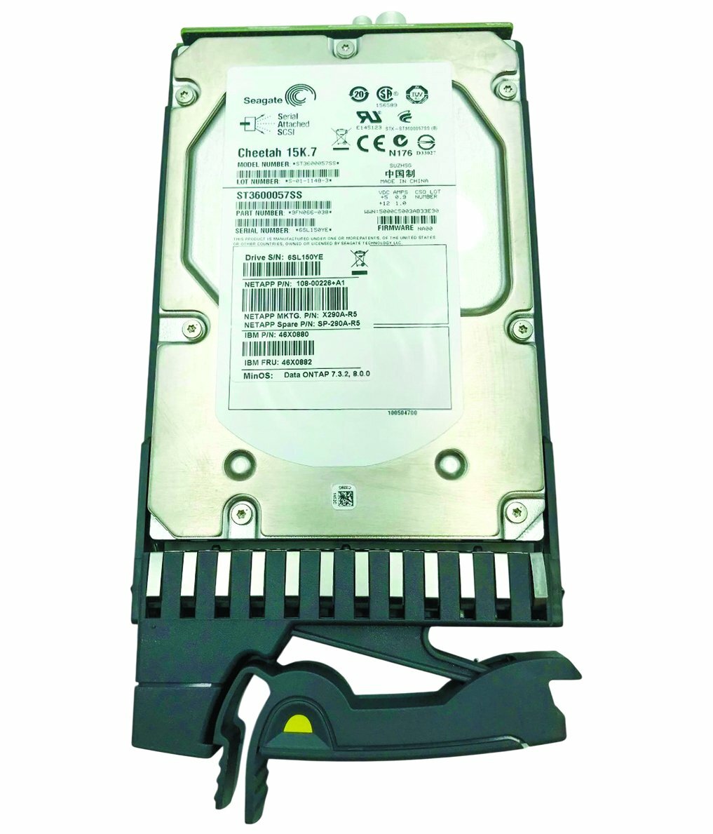 Жесткий диск NetApp 600Gb 15000 Fibre Channel 3.5" HDD 46X0882