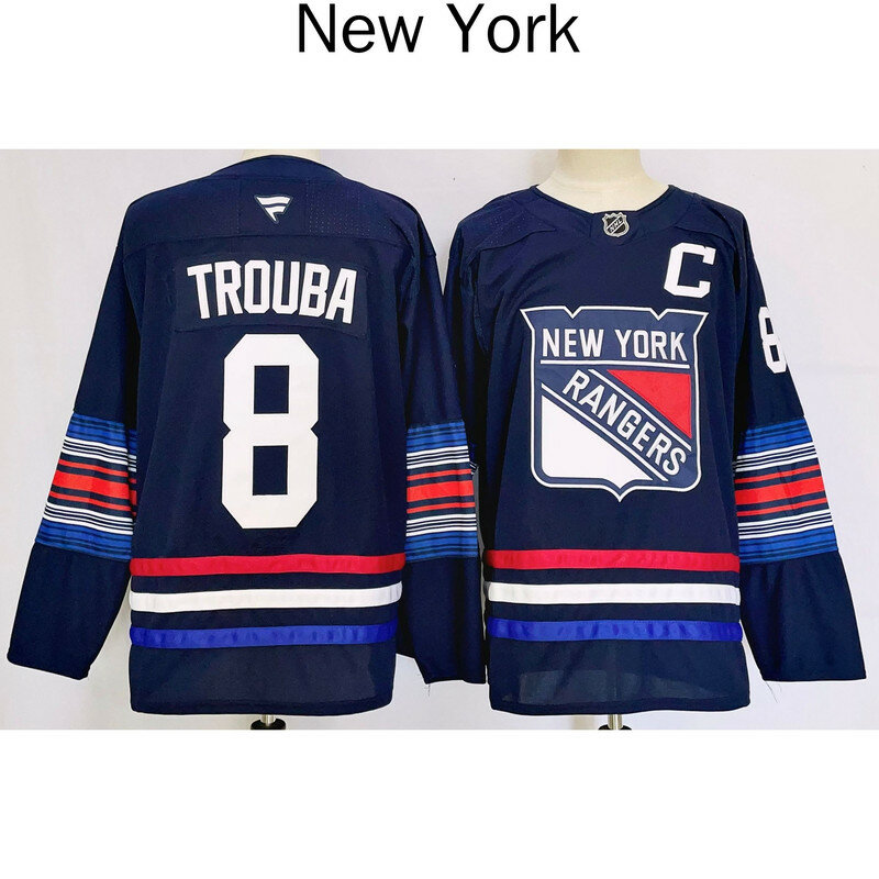 NHL джерси хоккейная Нью-Йорк Рейнджерс New York Rangers Jersey спортивная джерси хоккейная форма игровая форма